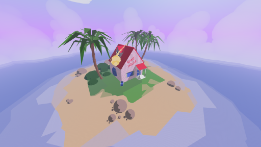 DBZ Krillin's Island (SHOWCASE)