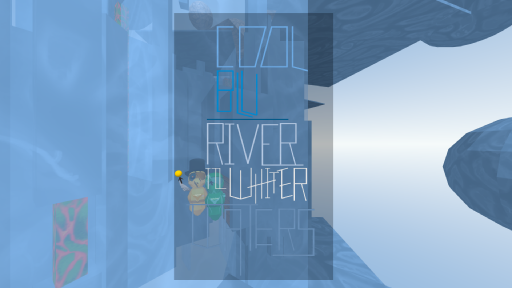 Cool blu River to Whiter Waters